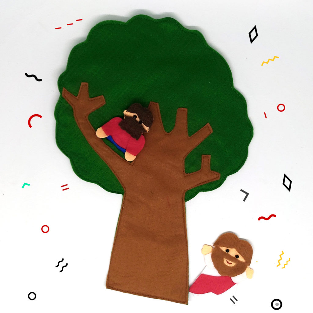 Visual Aid Jesus and Zaccheus – Precious One