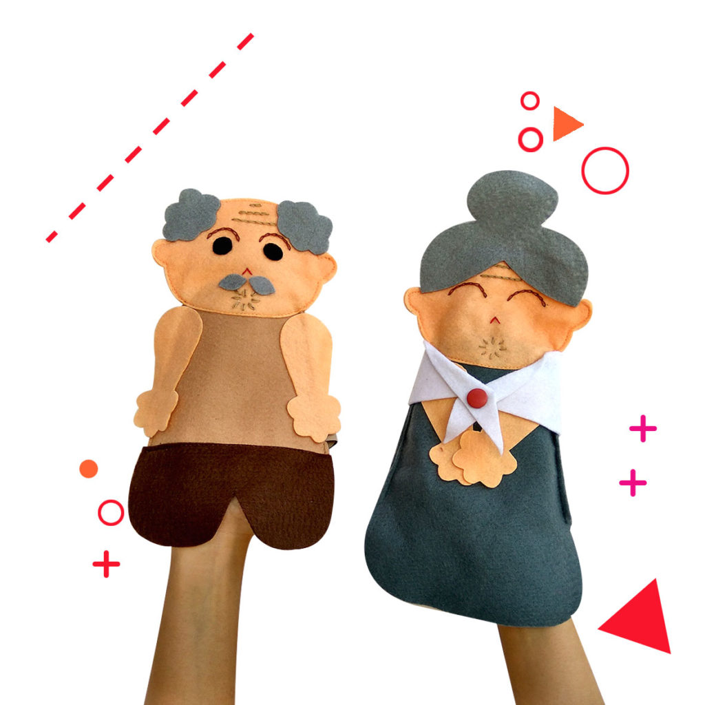 Visual Aid Hand Puppet Family – Precious One