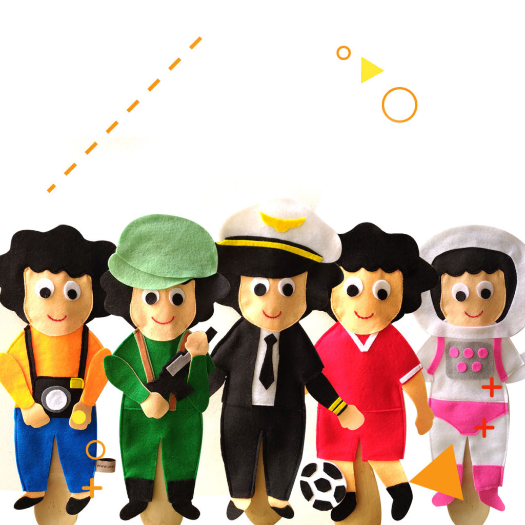 Visual Aid Hand Puppet Occupation Female – Precious One