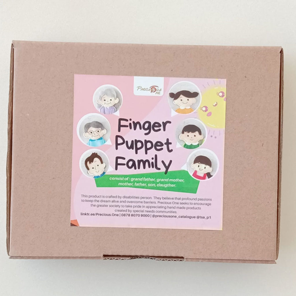 Visual Aid Finger Puppet Family Renew – Precious One