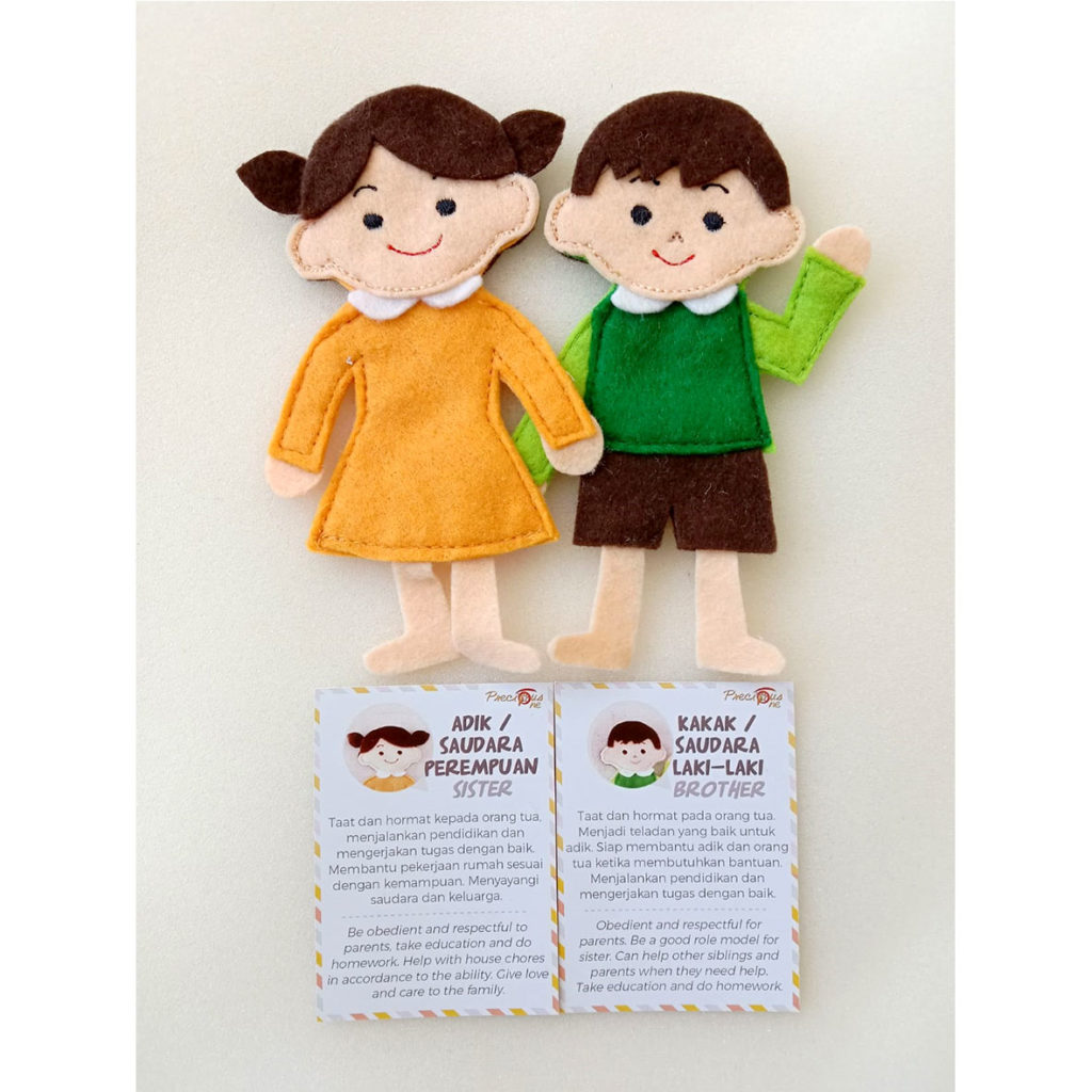 Visual Aid Finger Puppet Family Renew – Precious One