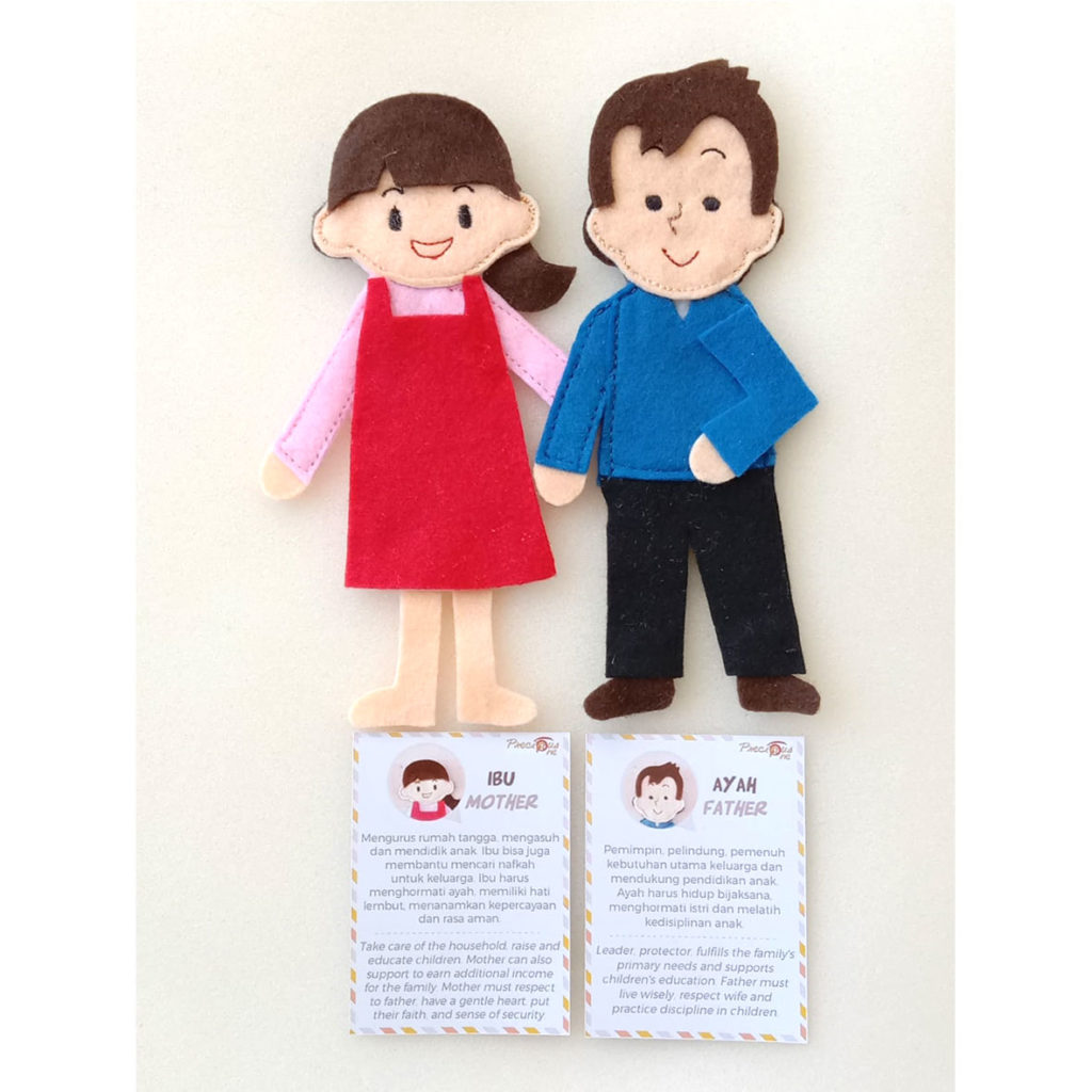Visual Aid Finger Puppet Family Renew – Precious One