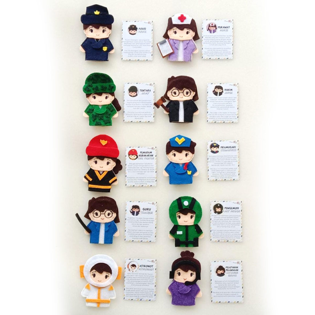 Finger Puppet Profession Female Renew – Precious One