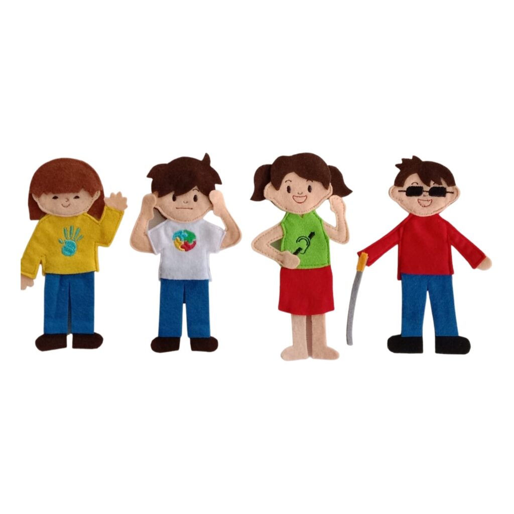 Finger Puppet People with Disabilities Theme – Precious One